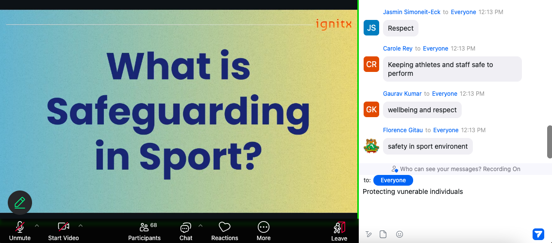 Safeguarding in Sport: A Shared Global Responsibility - United Through ...